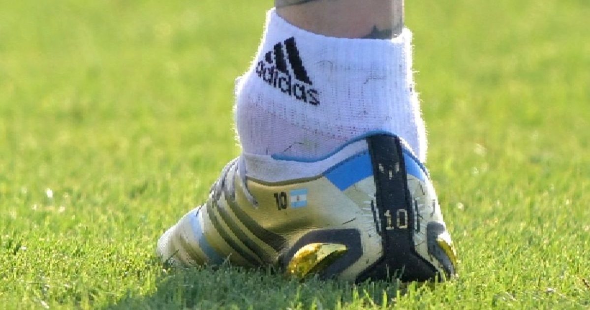 La foto viral del tobillo de Messi: ¿lesión o nada para preocuparse ...