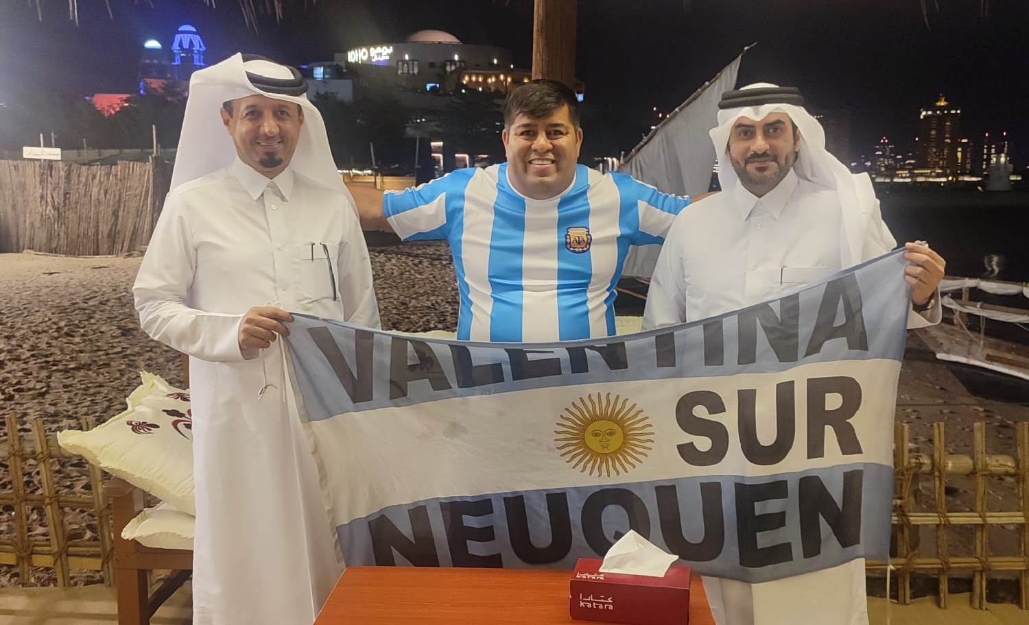 La increíble charla en el Mundial de Qatar entre un jeque árabe y el ...