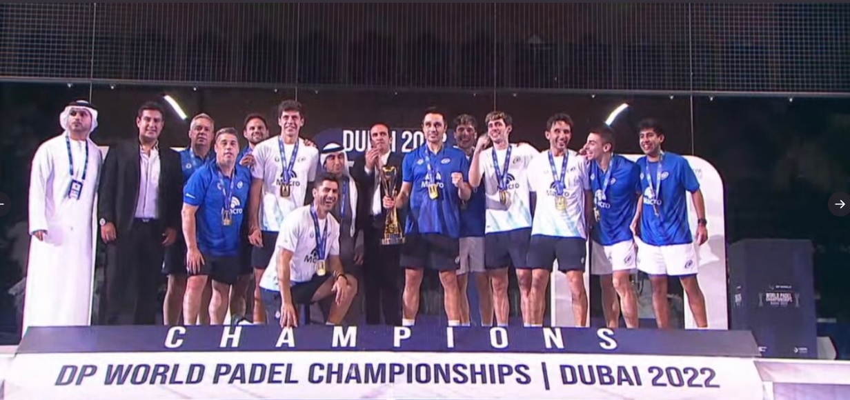 Argentina es campeón del mundo en pádel - Diario Río Negro