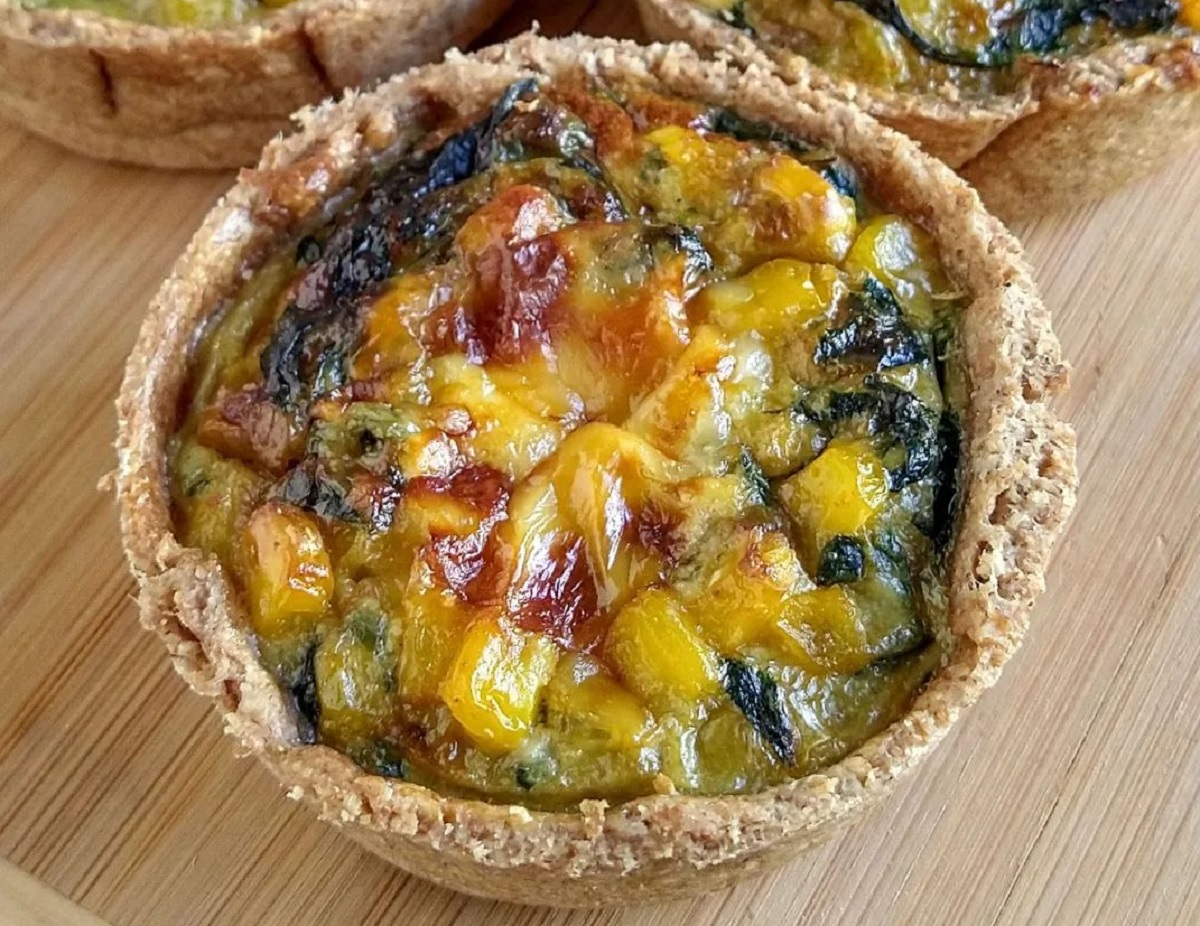 Mini tartas integrales de choclo y espinaca - Diario Río Negro