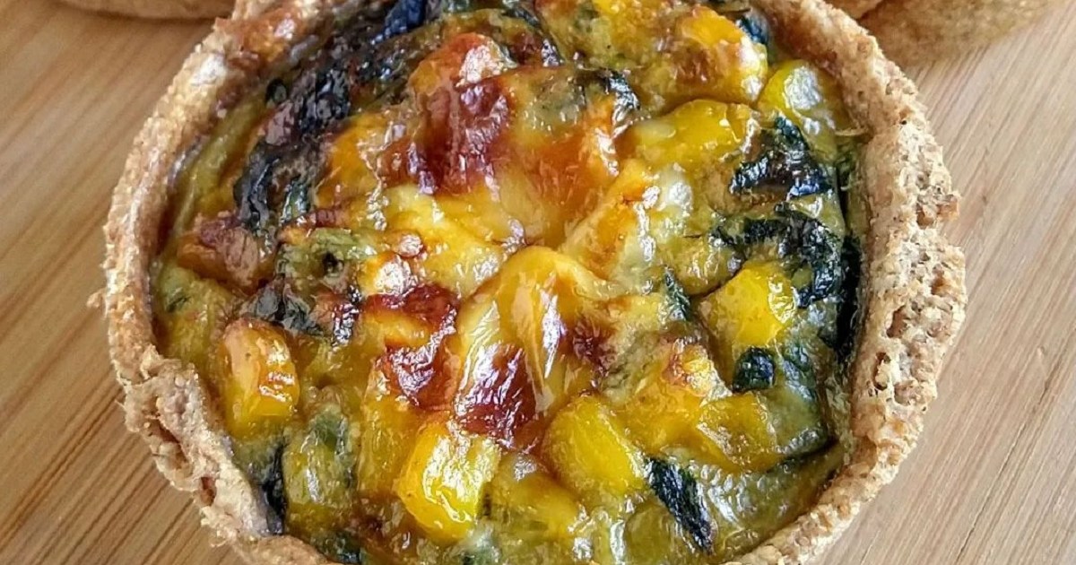 Mini tartas integrales de choclo y espinaca - Diario Río Negro