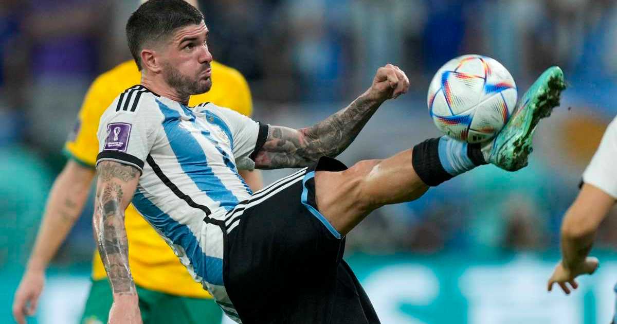 Rodrigo De Paul: «tuvimos momentos de fútbol total» - Diario Río Negro