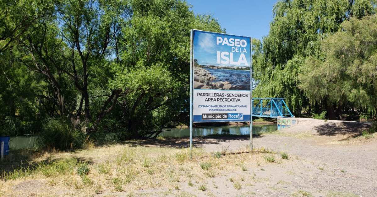 El paseo de la margen norte del río Negro quedó habilitado en Roca ...