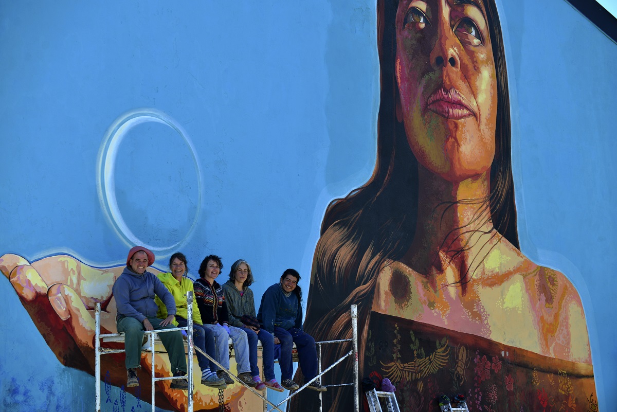 El arte urbano nace y se multiplica en las paredes de Bariloche ...