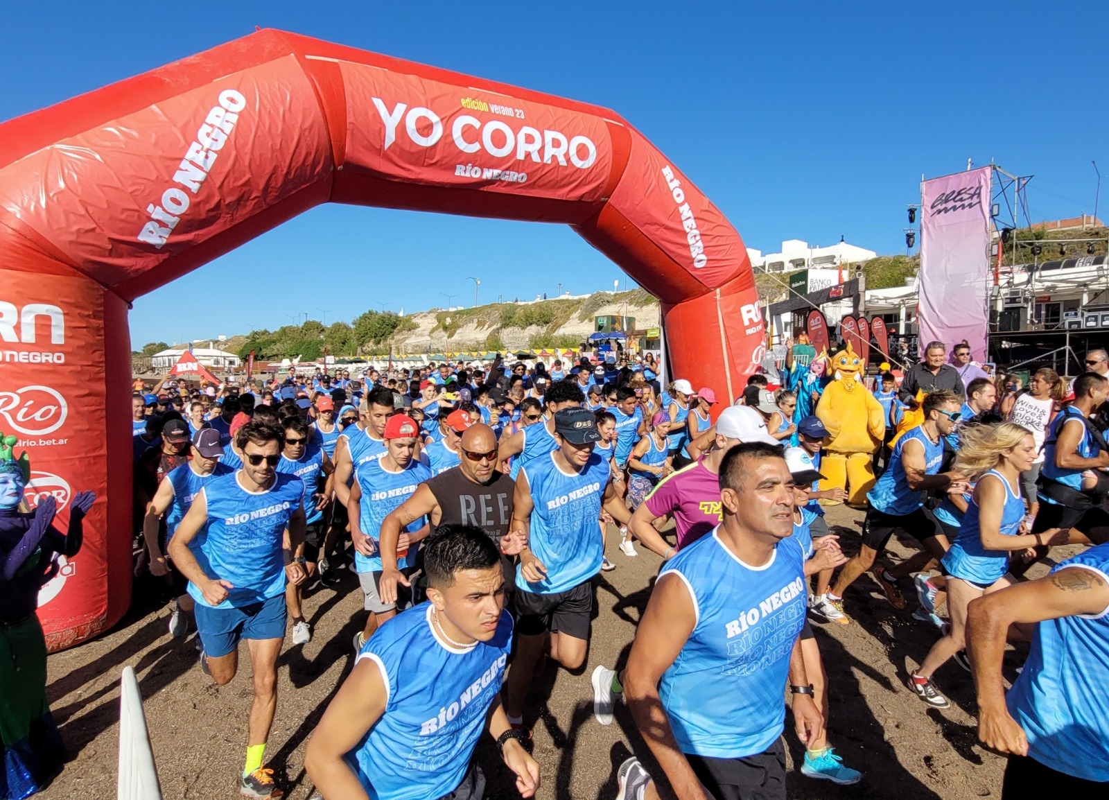 Todas las imágenes de la nueva edición del Yo Corro - Diario Río Negro