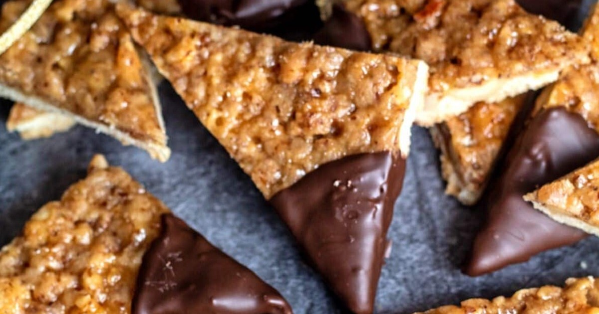 Triángulos de chocolate sin harina súper nutritivos - Diario Río Negro