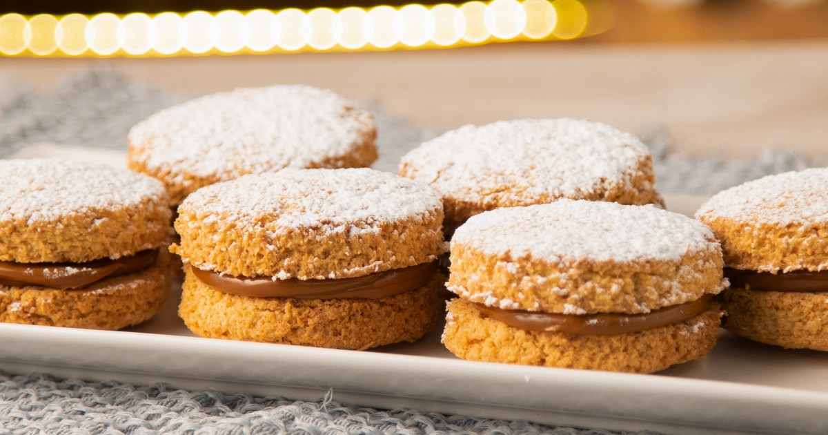 ¿Te gustan los alfajores de coco? No te pierdas esta receta imperdible ...