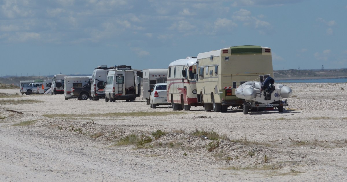 La Conchilla está en riesgo, la playa cercana a Las Grutas puede perder ...