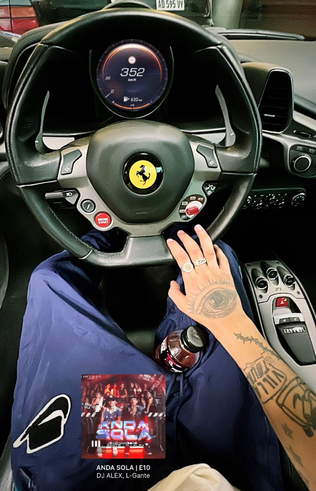 Así es la Ferrari que compró L-Gante y su exorbitante valor - Diario ...