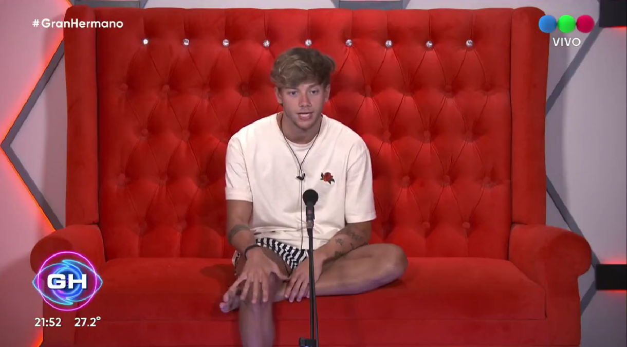 Gran Hermano: así fue la nominación espontánea de Nacho - Diario Río Negro