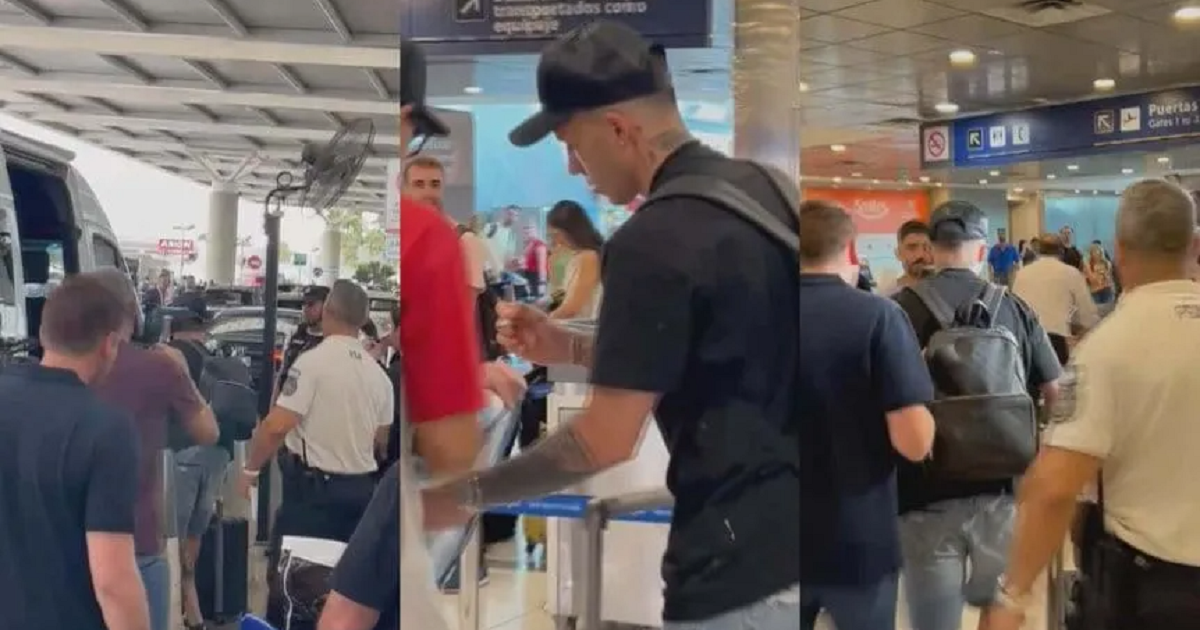 Enzo Fernández and Nicolás Tagliafico, the first champions to arrive in ...