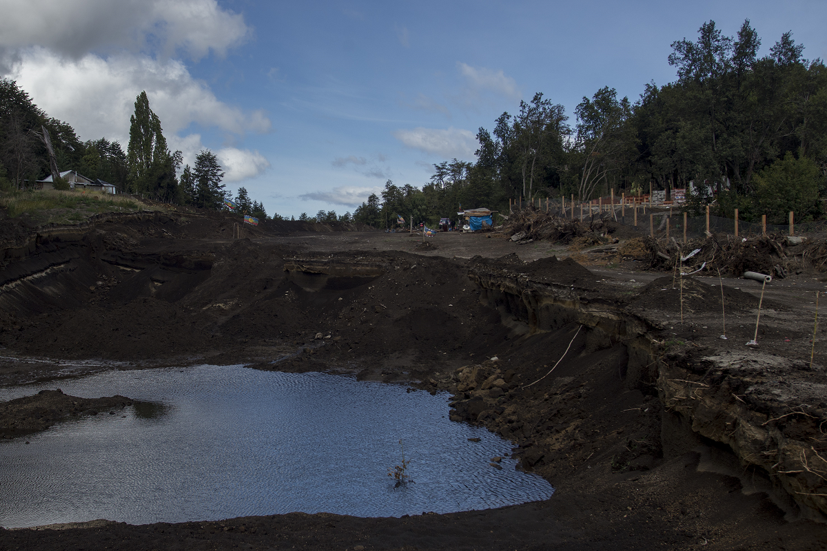 Protesta mapuche bloquea desde hace 60 días la obra de la ...