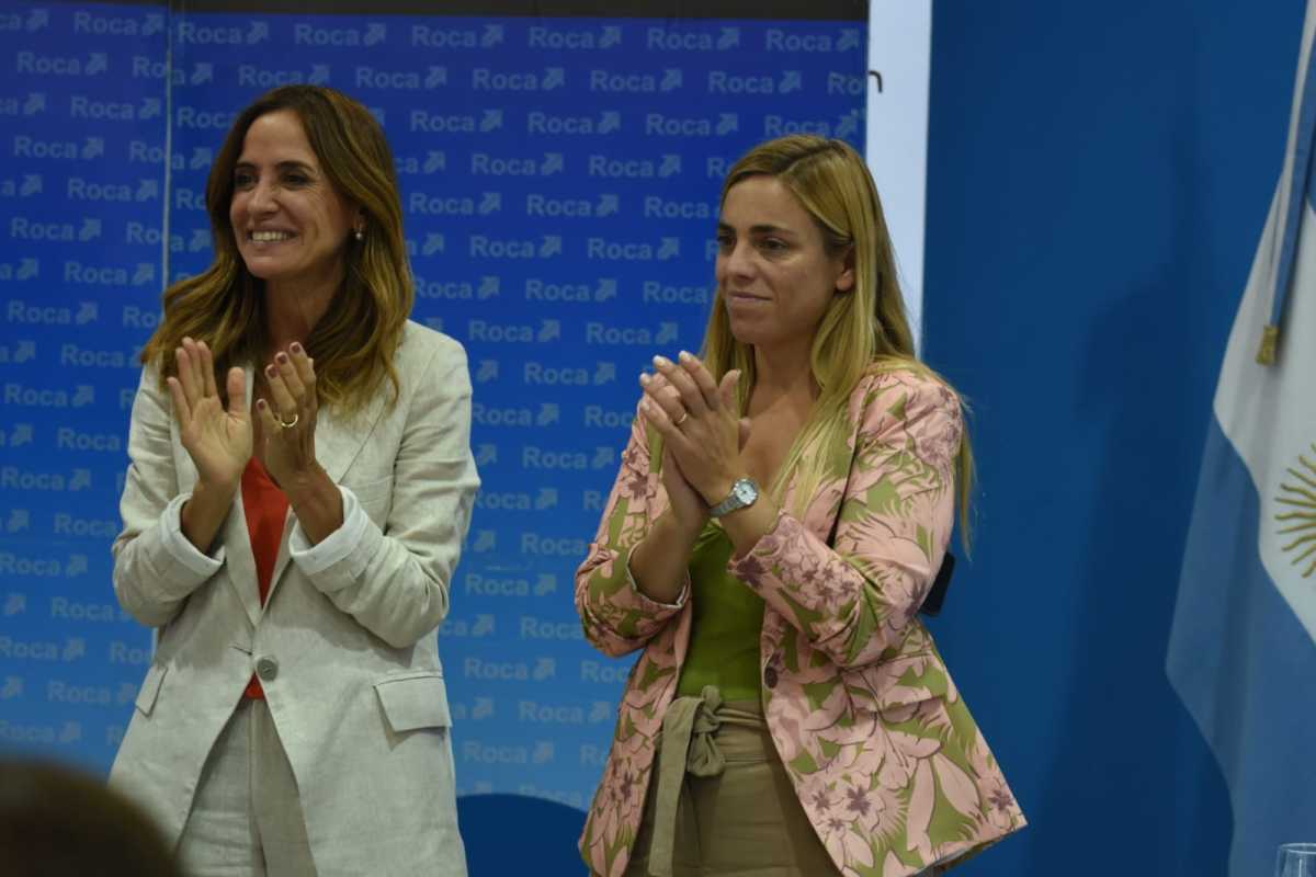 Victoria Tolosa Paz llegó en medio de la campaña electoral de Roca y ...