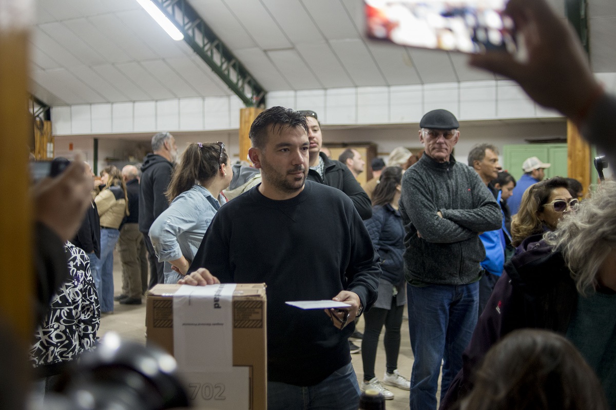 Votó Di Tullio: «El cansancio y la angustia de la gente se va a ...