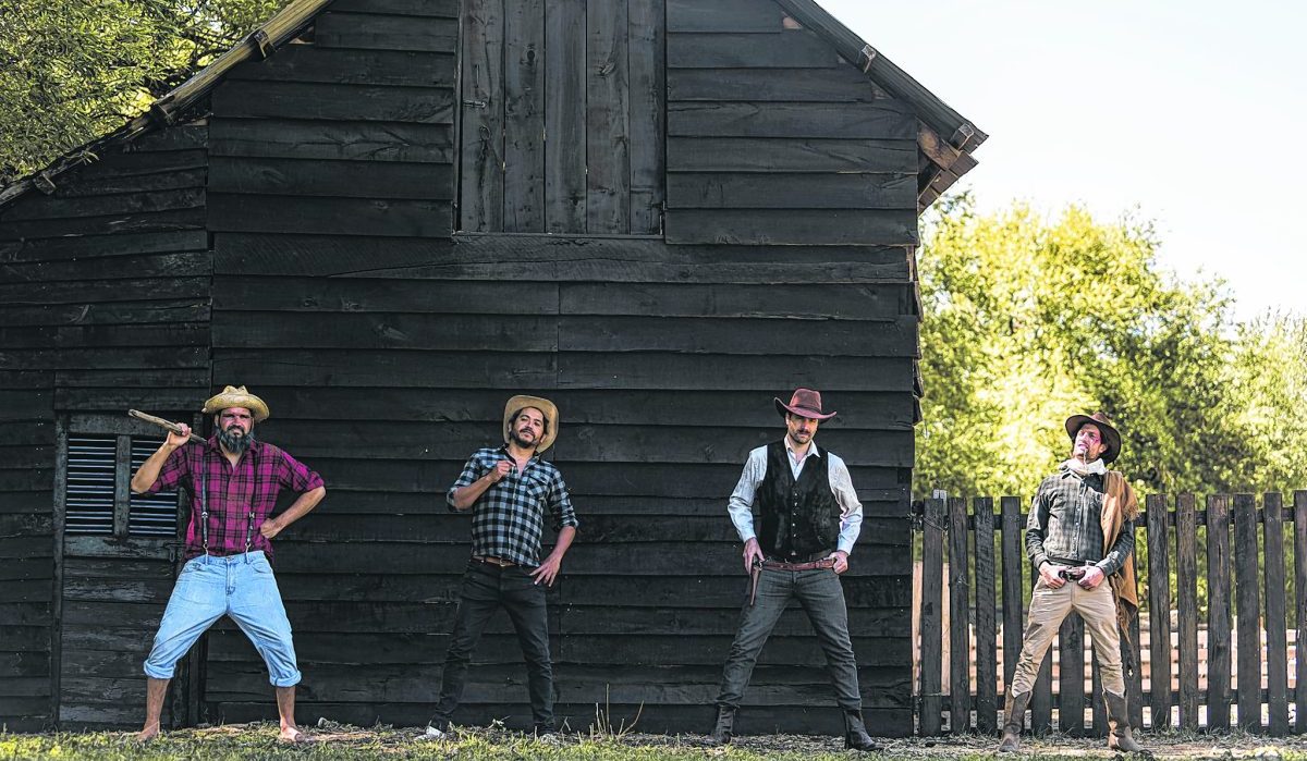 Cowboys en la Patagonia: Delta Calibre, la banda que despliega el ...