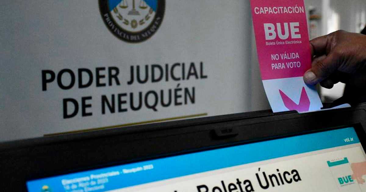 Video Cómo Voto Con La Boleta Electrónica En La Elección De Neuquén 7070