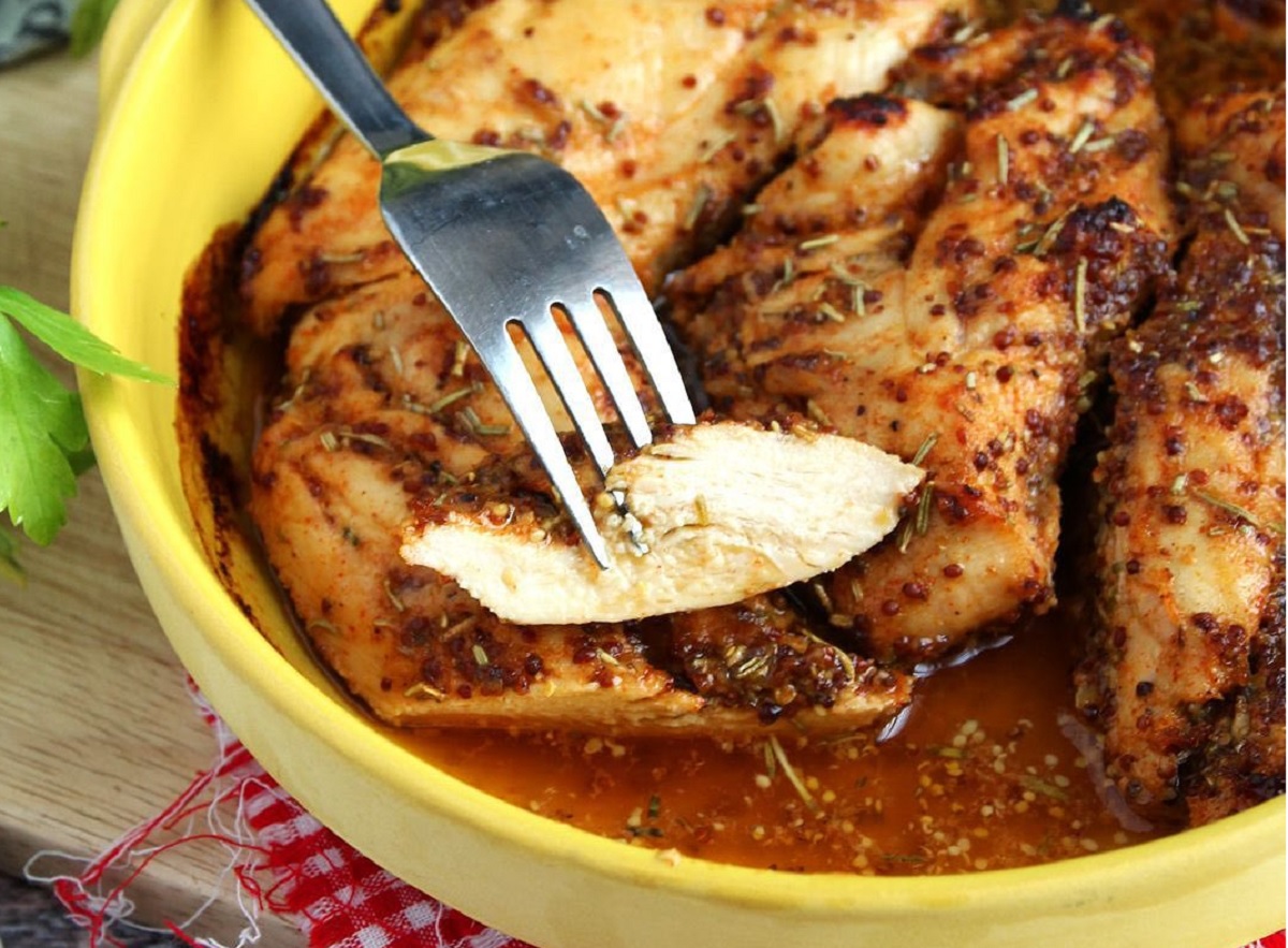Cómo preparar un rico pollo con miel y mostaza al horno - Diario Río Negro
