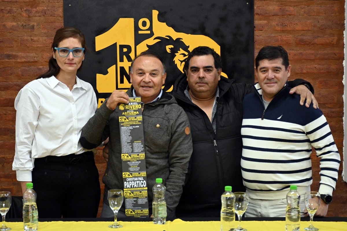 Ariel Rivero dijo que «somos el camino del orden y del progreso ...