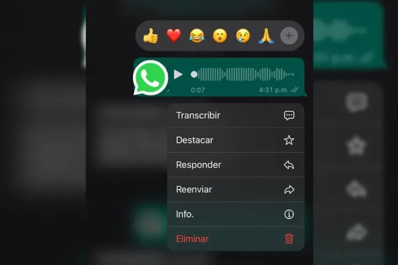 WhatsApp lanzó la transcripción automática de audios: cómo es y quiénes podrán hacerlo - Diario ...