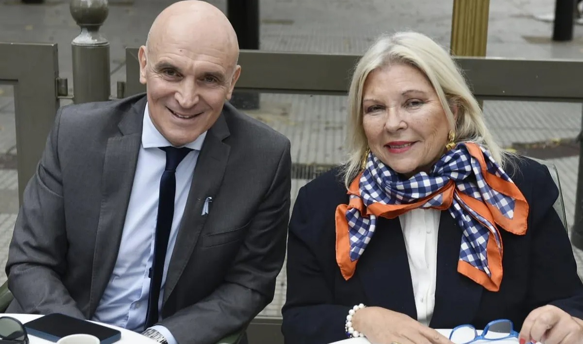 Carrió se mostró con José Luis Espert, que está a un paso de ...
