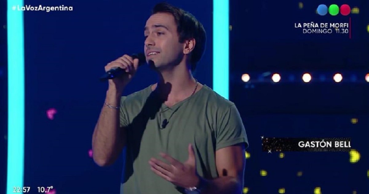 Gastón Bell, el músico que cautivó al jurado de La Voz Argentina hoy ...