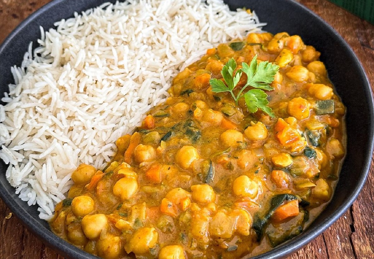 Curry de garbanzos en 15 minutos - Diario Río Negro
