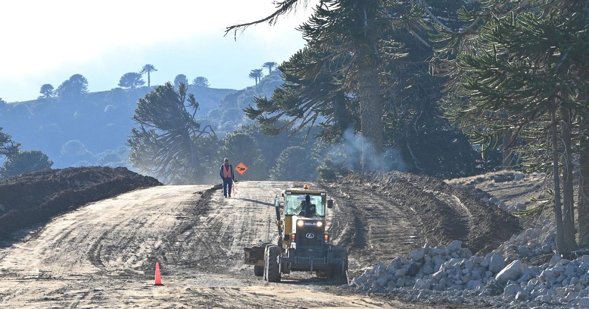 Avanza la obra de la Ruta 23 en Neuquén y a su paso deja más que ...