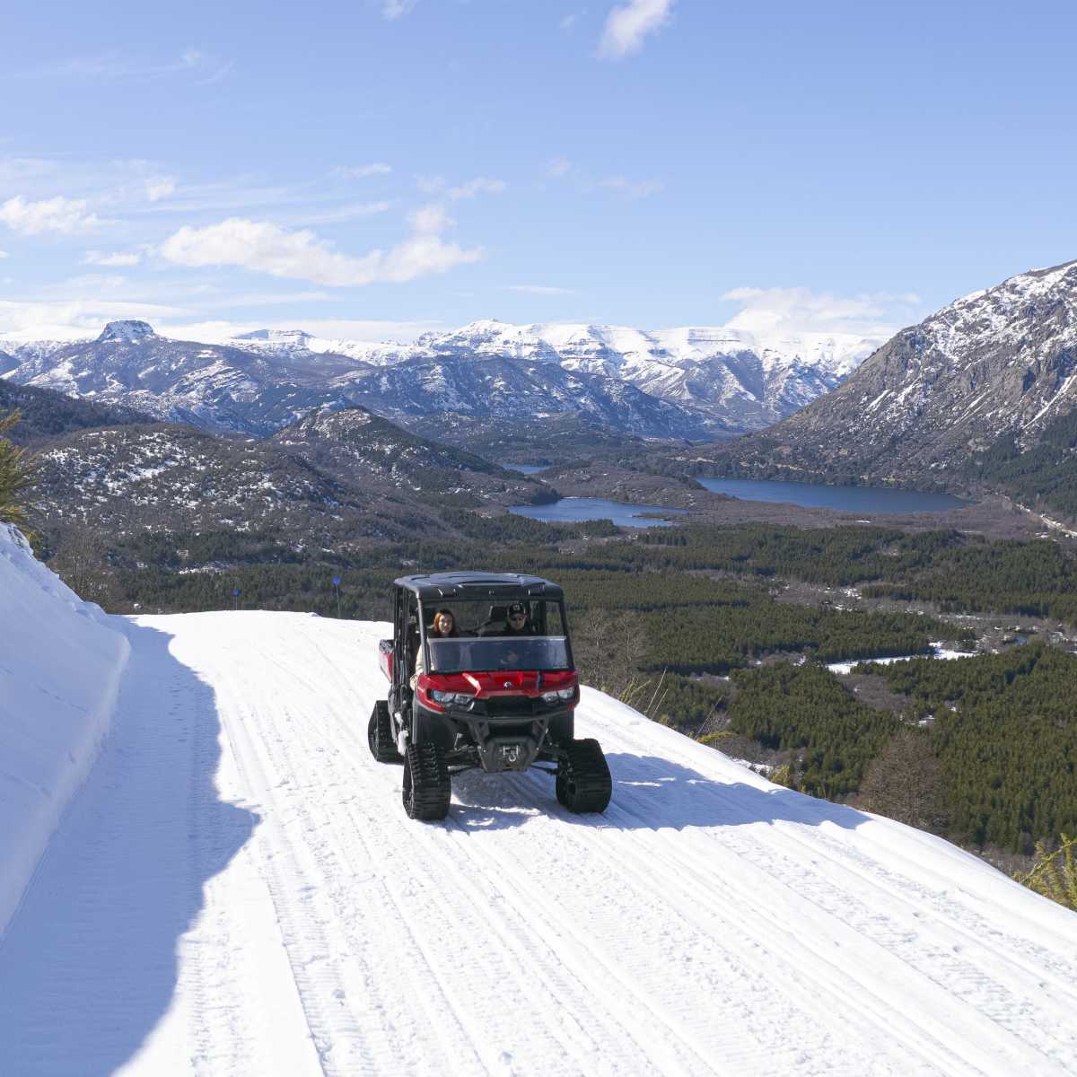 Así es Lago Hermoso el centro de esquí de Neuquén en medio del Parque ...