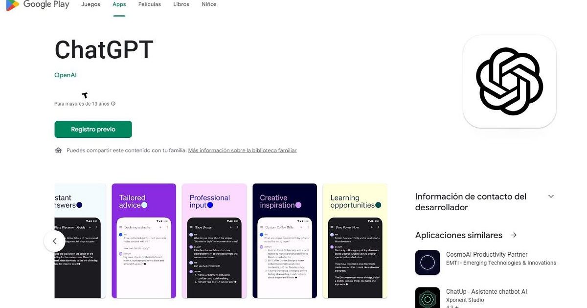 ChatGPT: llega a los dispositivos Android el chatbot de Open AI - Diario Río Negro