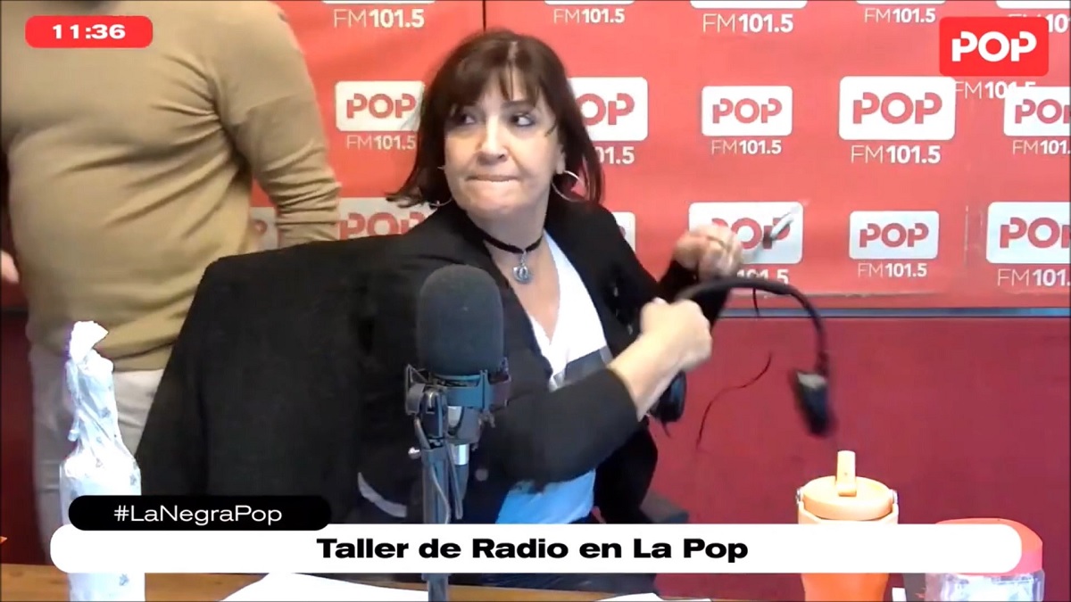 La Negra Vernaci tuvo un ataque de furia en el vivo de la radio: Qué le ...