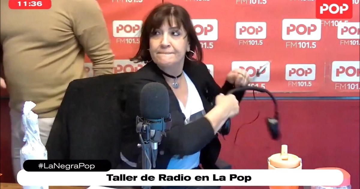 La Negra Vernaci tuvo un ataque de furia en el vivo de la radio: Qué le ...