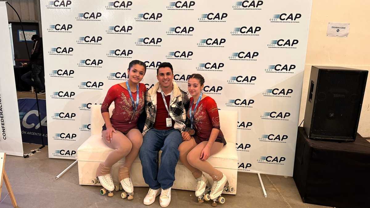 Josefina, la patinadora de Regina que representa al país en los ...