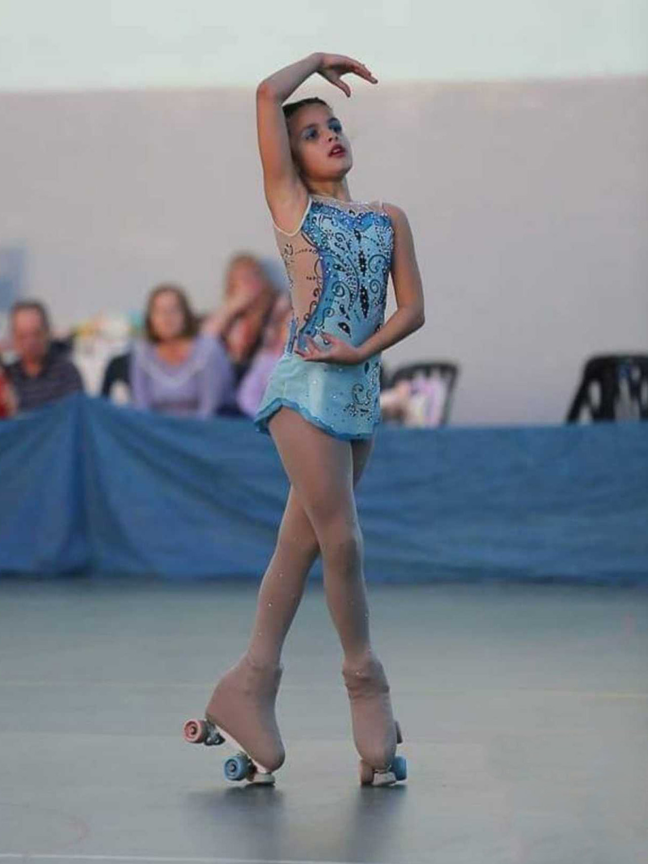 Josefina, la patinadora de Regina que representa al país en los ...