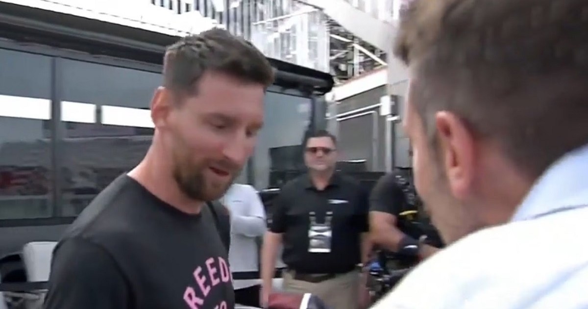 Esteban Edul le entregó un regalo a Lionel Messi y emocionó a todos al ...