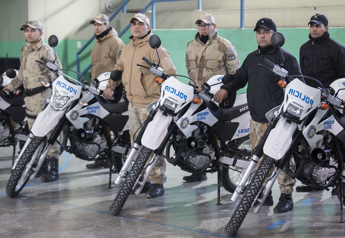 La Policía de Río Negro incorporó 20 motos nuevas - Diario Río Negro