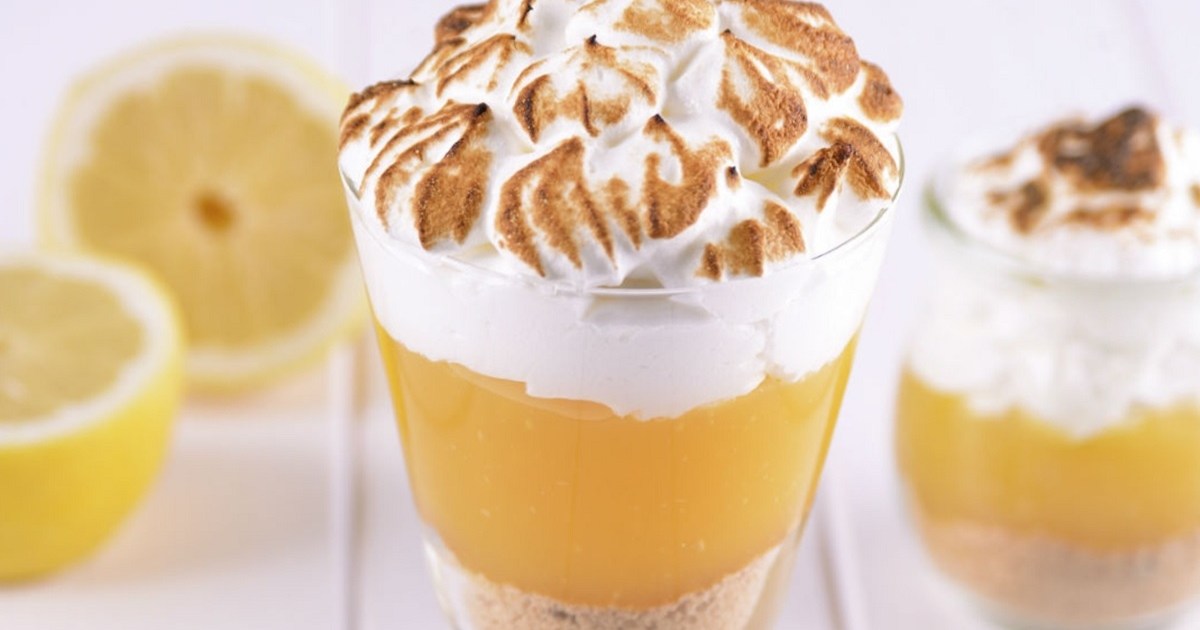 Esta es re fácil: lemon pie en vasos - Diario Río Negro