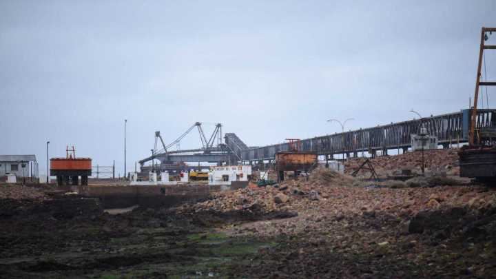 Así está el lugar donde YPF montará el puerto del oleoducto en Punta ...