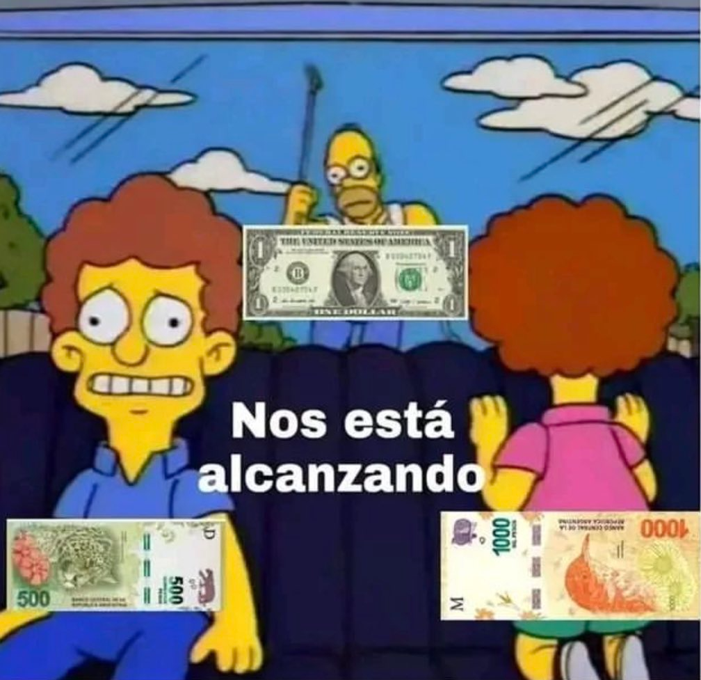 El dólar blue superó los 700 pesos y los memes explotaron en las redes ...