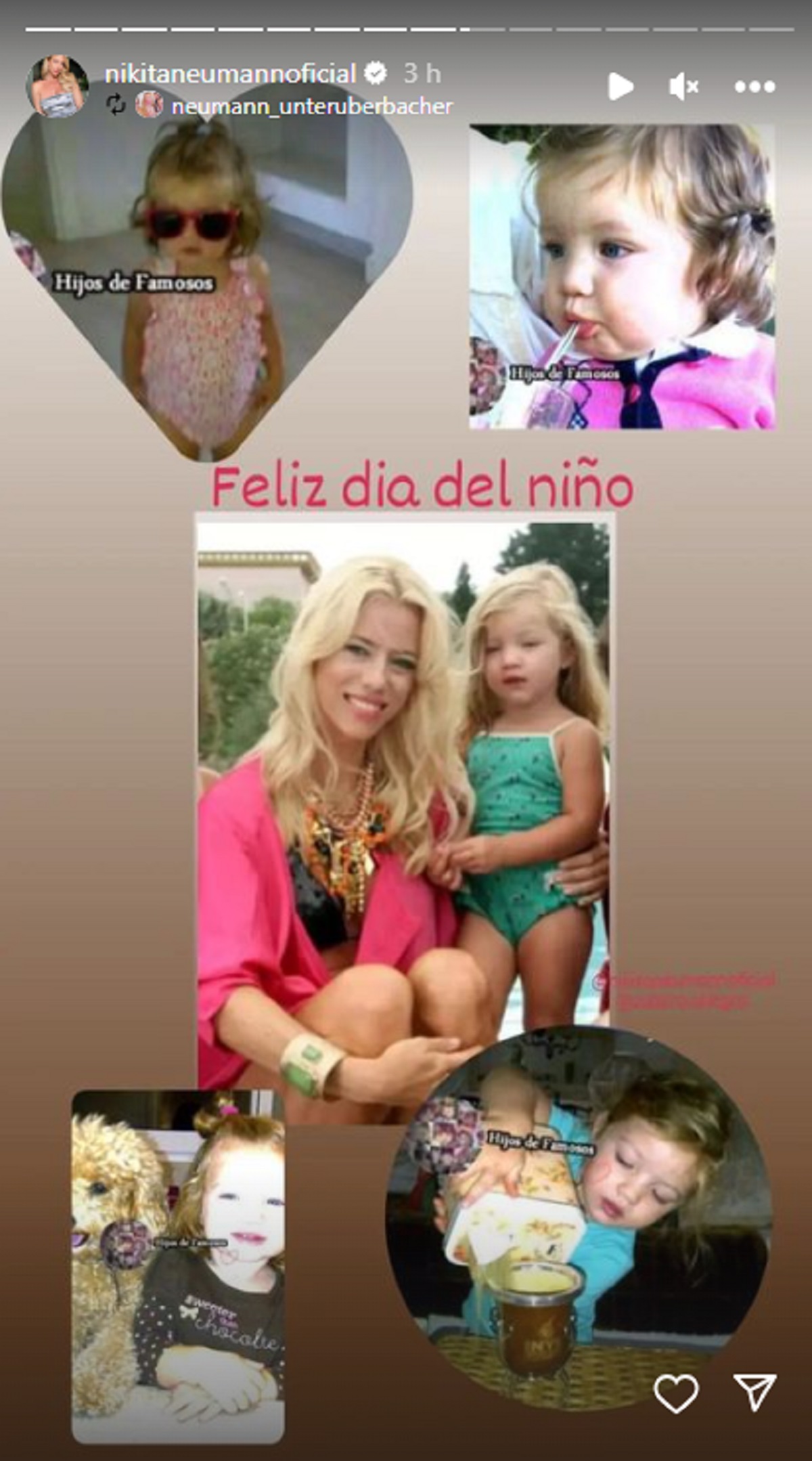 Nicole Neumann hizo sorpresivos posteos sobre el Día del Niño - Diario ...