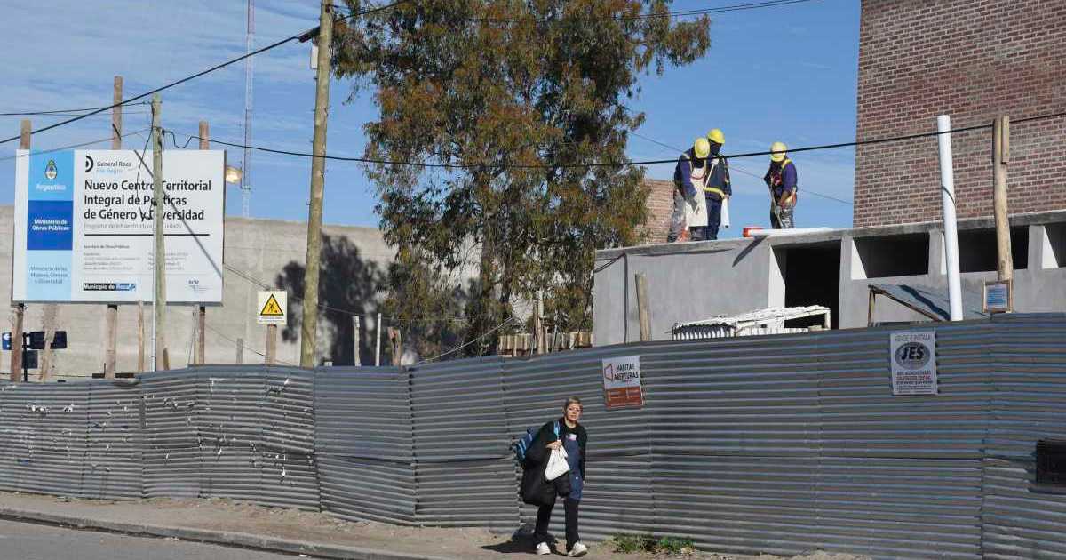 Cómo va la obra del primer Centro de Políticas de Género de Río Negro ...