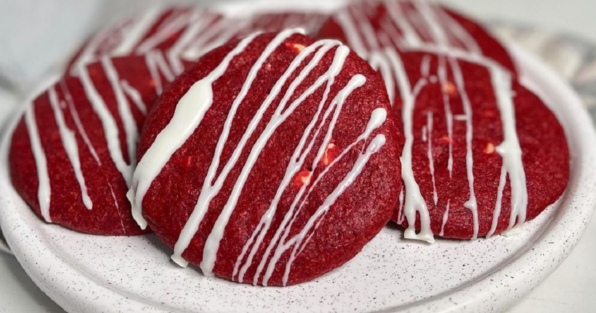 Mirá que fáciles son estas cookies red velvet - Diario Río Negro
