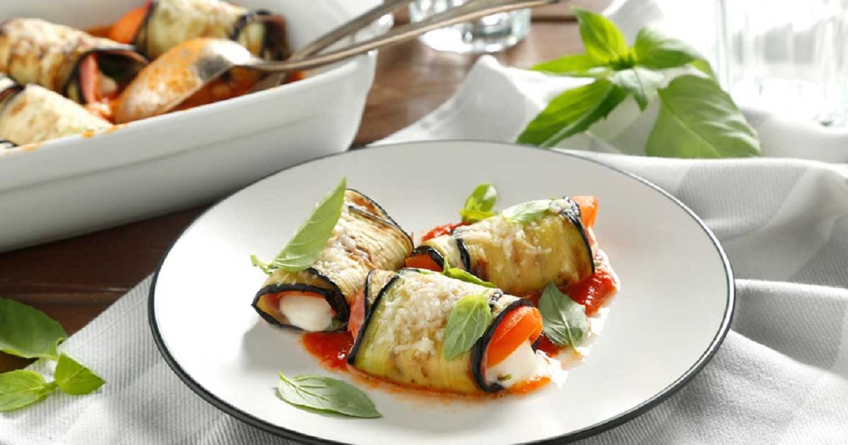 Rollitos de berenjena súper fáciles y ricos - Diario Río Negro
