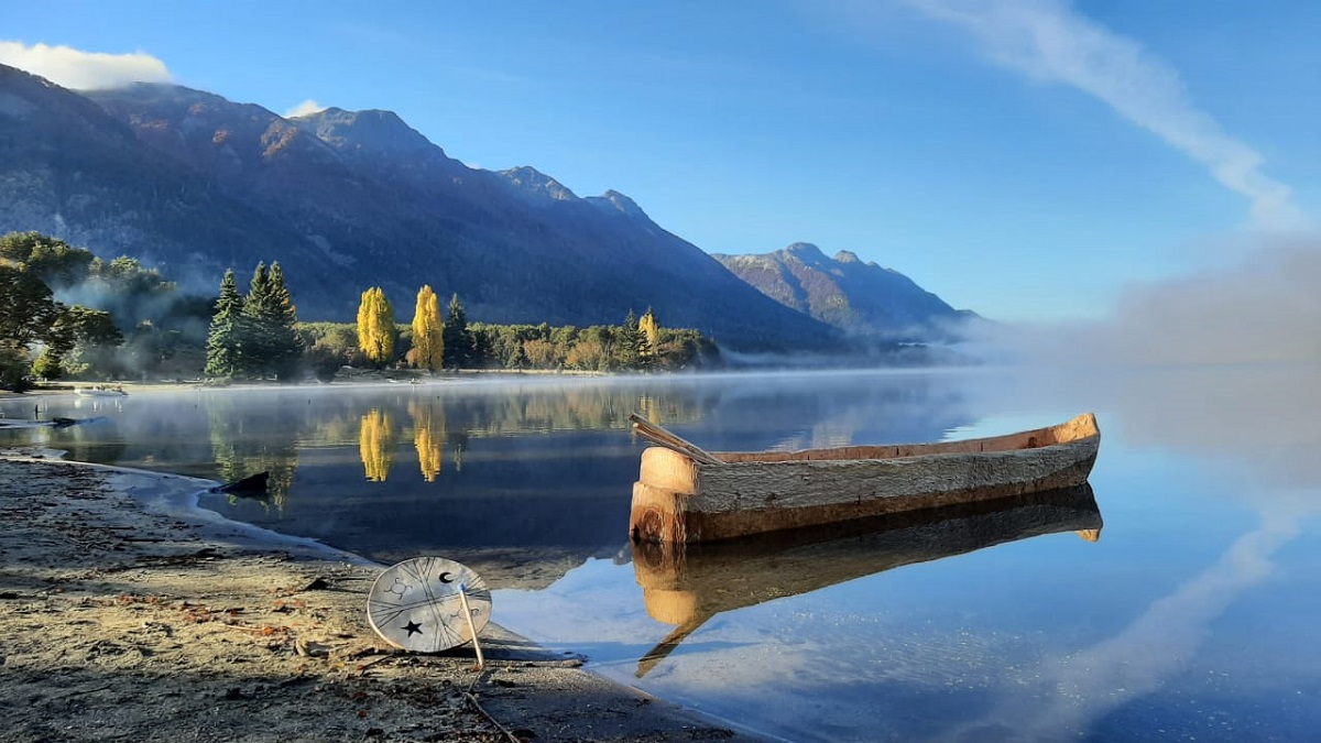 Vuelve el wampo, una navegación ancestral mapuche en Villa la Angostura ...