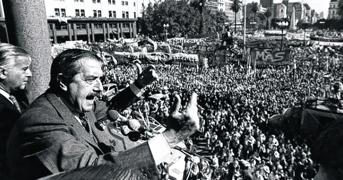 Raúl Alfonsín, a 40 años del triunfo: Milei lo acusó de «autoritario» y ...