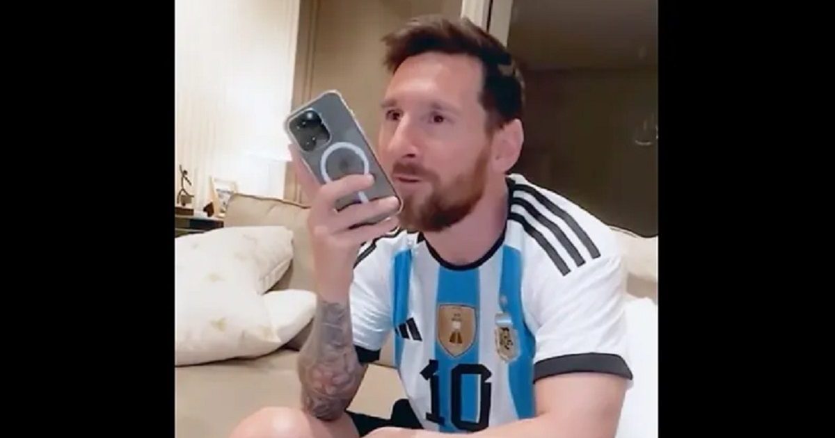 VIDEO | ¿Esto es real?: revelan cuál es la foto de perfil de Lionel ...