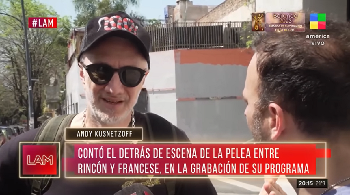 Qué dijo Andy Kusnetzoff de la pelea entre Andrea Rincón y Belén Francese en PH - Diario Río Negro