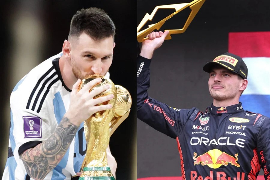 Match of champions? What Lionel Messi and Max Verstappen have in common ...