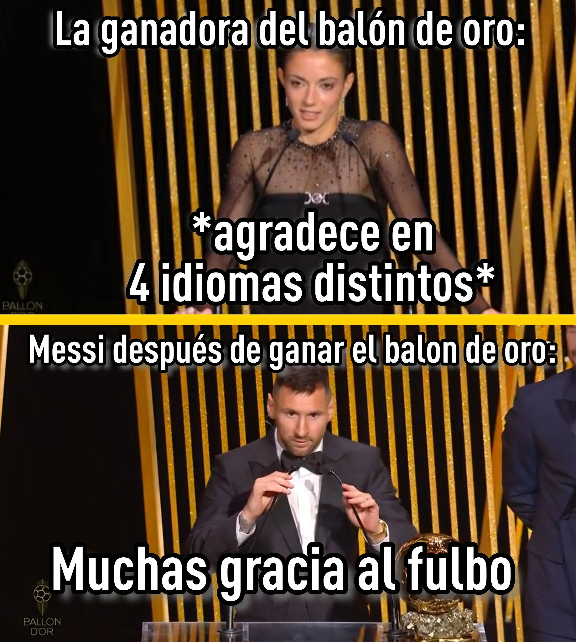 Lionel Messi ganó su octavo Balón de Oro y dejó estos espectaculares ...