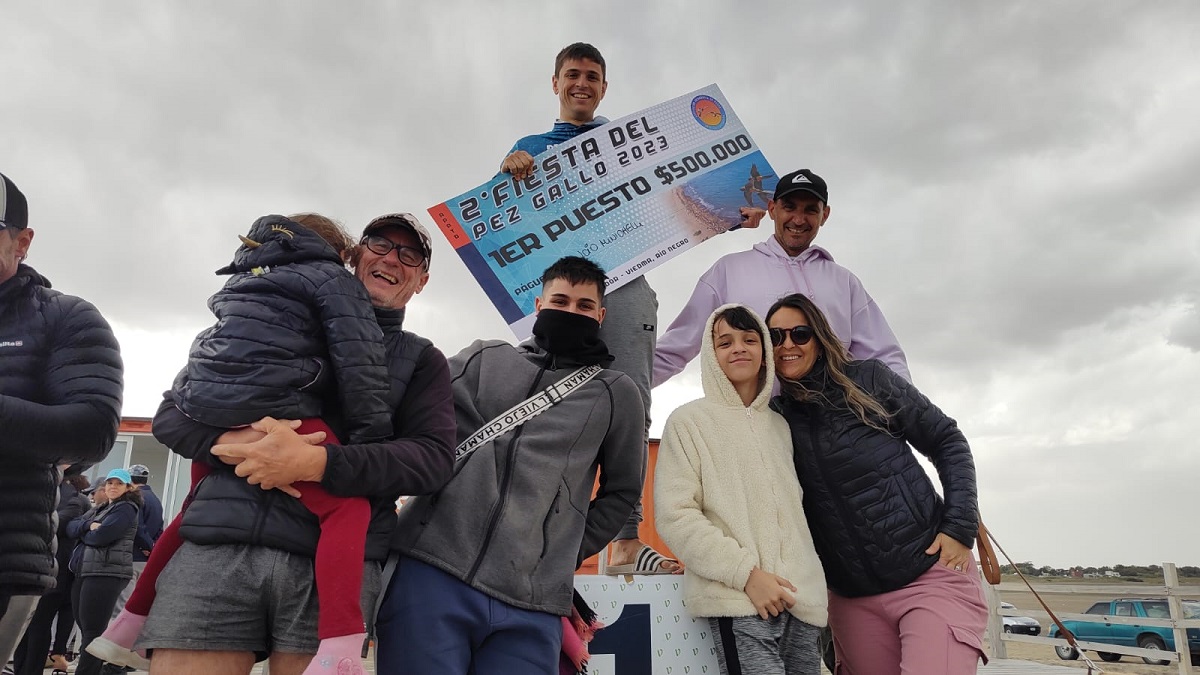 El concurso de pesca del pez gallo se quedó en Viedma y Minichelli se ...