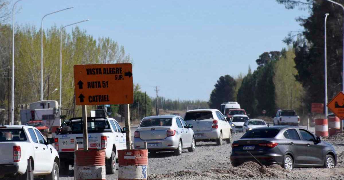 The claim for the endless work of Route 7 Centenario – Vista Alegre ...